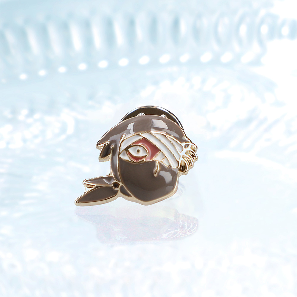 忍たま乱太郎 コレクションピンズ 雑渡昆奈門 | NHK キャラクターショップ TOKYO オフィシャルオンラインショップ | 公式 | 通販