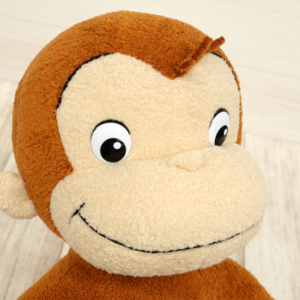 おさるのジョージ アニメーションジョージ ふかふか L| NHK キャラクターショップ TOKYO オフィシャルオンラインショップ | NHK キャラクターショップ TOKYO オフィシャル ...